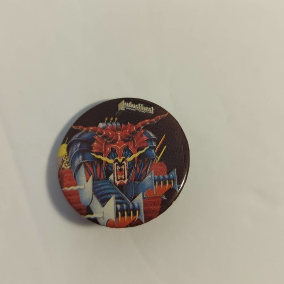 Other | Judas Priest Defenders Of The Faith Pin Button | Poshmark